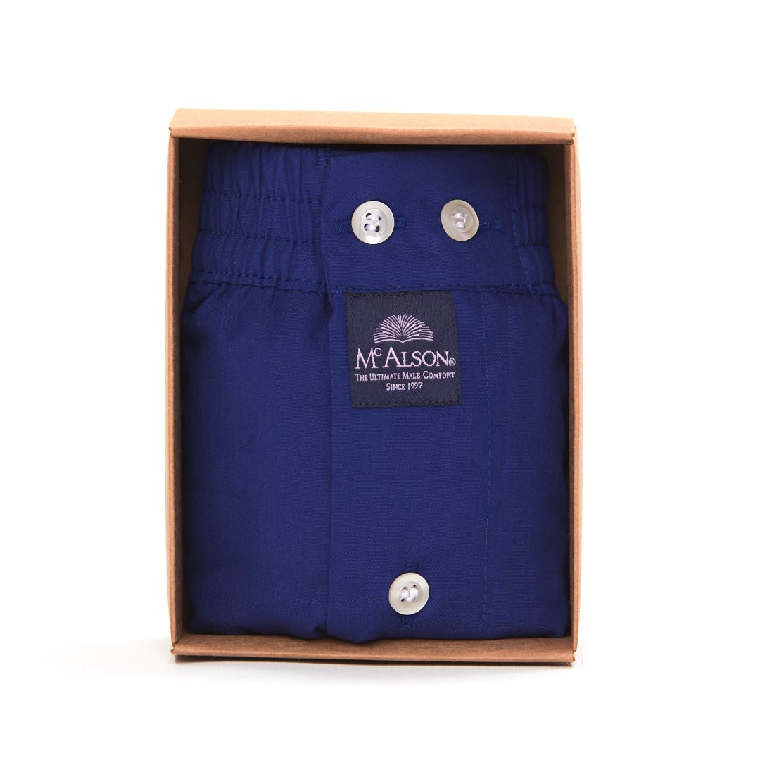 McAlson boxer short m0101 - classic cobalt blue