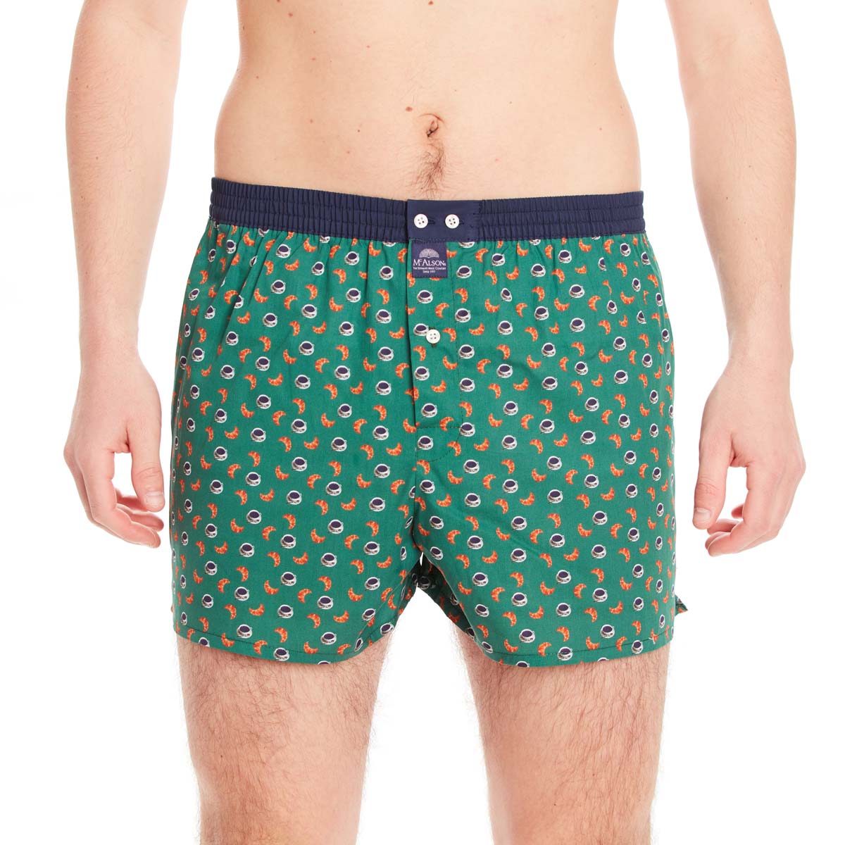 McAlson boxer short M4617 - Green breakfast